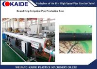 China Professional Drip Irrigation Pipe Production Line With 16mmx1.2mm PC Dripper for sale