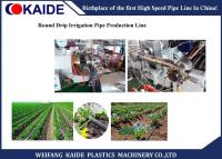 China Agriculture Drip Pipe Manufacturing Machine 80m/min Speed SGS Certified for sale
