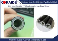 China Three Layers Glassfiber PPR Pipe Extrusion Line / Plastics PPR Pipe Production Line for sale