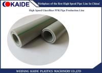 China Durable Plastic Pipe Manufacturing Machine , Glassfiber PPR Pipe Production Line for sale