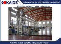 China Three Layers Hot Water PPR Pipe Making Machine With Glassfiber Raw Materials for sale