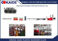 China Three Layers Hot Water PPR Pipe Making Machine With Glassfiber Raw Materials for sale