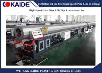 China High Speed Glassfiber PPR Pipe Production Line / PPR Pipe Extruder SGS Approved for sale