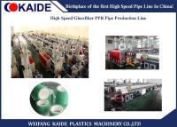 China High Speed Glassfiber PPR Pipe Production Line / PPR Pipe Extruder SGS Approved for sale