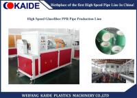 China High Speed PPR Pipe Making Machine , 20mm-110mm PPR Pipe Extrusion Line for sale