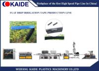 China High speed Drip Irrigation Tape Production Line , Agriculture Pipe Manufacturing Machine for sale