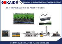 China High speed Drip Irrigation Tape Production Line , Agriculture Pipe Manufacturing Machine for sale