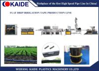 China 16mmx0.15mm Drip Irrigation Pipe Production Line With Siemens PLC System for sale