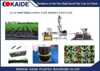 China 16mmx0.15mm Drip Irrigation Pipe Production Line With Siemens PLC System for sale