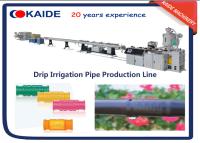 China High Speed PE Drip Irrigation Pipe Production Line / Cylindrical Dripline Extrusion Machine for sale