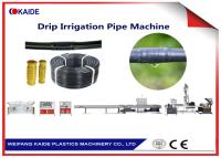 China Plastic PE Pipe Production Line , Drip Lateral Manufacturing Machine for sale