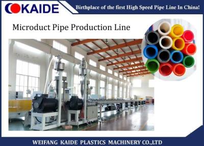 China Silicone Core HDPE Pipe Production Line , FTTH Microduct Pipe Production Line for sale