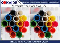 China PE Microduct Bundles Extrusion Line 15m/min 40m/min 60m/min For 5mm-20mm Pipe for sale