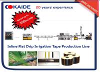 China Inline Flat Drip Irrigation Tape Production Line With 180m/min Line Speed for sale