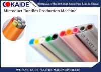 China PE Microduct Bundles Extrusion Line / HDPE Pipe Microduct Sheath Making Machine for sale
