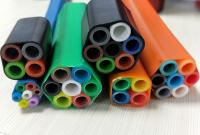 China 4 Ways 7 Ways Microduct Bundles Extrusion Line PE Jacketed Plastic Pipe Production Line for sale