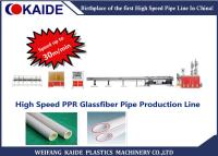 China Double Strand PPR Pipe Production Line Speed 40m/Min For Pipe Size 20-32mm for sale