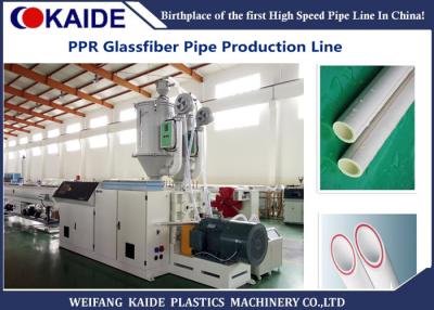 China Easy Operation PPR Pipe Production Line 3 Layer 75mm-160mm Pipe Size for sale