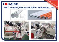 China Multilayer PE RT Pipe Extrusion Line / AL PERT Aluminum Pipe Making Machine for sale