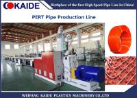 China Heating HDPE Pipe Production Line Speed 35m/min Polyethylene Extrusion Machine for sale