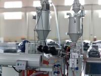 China Overlap Welding Plastic Pipe Extrusion Machine / PEX AL PEX Pipe Production Line for sale