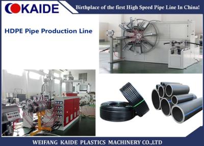 China 20-110mm 3 Layer  HDPE Irrigation Pipe Extrusion Machine/ Multilayer HDPE Pipe Production Machine 20-110mm  KAIDE for sale