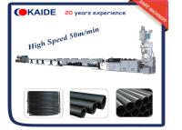 China 75mm-250mm HDPE Pipe Manufacturing Machine Programmable Computer Control for sale