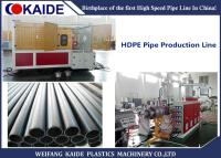 China 3 Layer Co-extrusion HDPE Pipe Extrusion Machine/ Multilayer HDPE Pipe Production Machine 20-110mm  KAIDE for sale