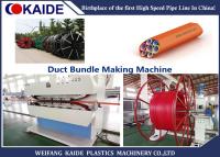 China 4 Ways Plastic Pipe Making Machine 20m/min  30m/min Duct Bundle Production Line for sale