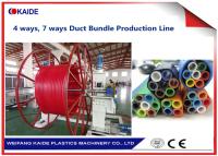 China 4 Ways Plastic Pipe Making Machine 20m/min  30m/min Duct Bundle Production Line for sale