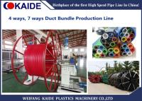 China Communication Cable Duct Making Machine/ Optical Fiber Micro Duct Production Machine 7 ways 14/10mm for sale