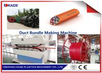 China 7 ways Duct Bundle Production Line / Optical Fiber Communication Cable Duct Production Machine for sale