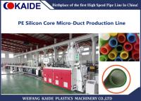 China 7 Ways Plastic Pipe Production Line / Air Blowing Optical Cable Duct Production Machine for sale