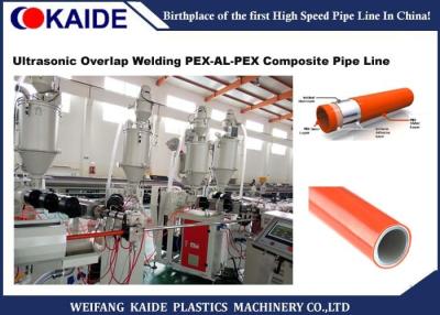 China 8m/min Aluminum PEX Pipe Extrusion Line Ultrasonic Overlap Welding Type for sale