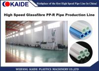 China High Speed Glassfibre PPR Pipe Production Line 28m/Min For Dia 20-63mm Pipe Size for sale