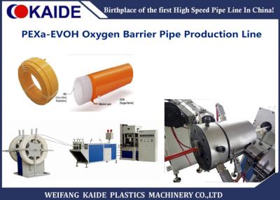 China PEXa Multilayer EVOH Pipe Extrusion Line Peroxide Cross linking PE-Xa Pipe Making Machine for sale