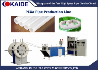 China Peroxide Cross-linking PE-Xa Pipe Production Line/Cross-linking PEXa Pipe Extruder Machine KAIDE for sale
