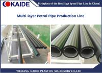 China Three Layers PE Pipe Production Machine High Speed Petrol Pipe Making Machine for sale
