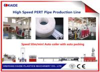 China 16mm×2.0mm HDPE Pipe Extruder Machine Speed 50m/min For PERT Pipe Making for sale