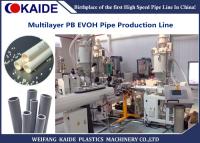 China PB Multilayer EVOH Pipe Extrusion Line Oxygen Barrier Pipe Production Machine for sale