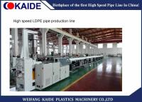 China High Speed LDPE Pipe Making Machine 30m/Min LDPE Pipe Production Line for sale