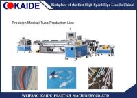 China Medical Tubing Extrusion Machinery Manufacturer , Medical Catheter PVC Pipe Making Machine for sale