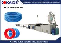 China Silicon Cross Linking Plastic Pipe Making Machine With Siemens PLC Control System for sale