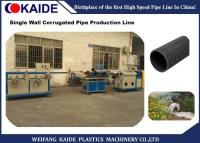 China Single Wall PVC Pipe Making Machine , 12-50mm Diameter PE Pipe Production Line for sale