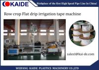 China Low CV Row Crop Namkung Drip Irrigation Pipe Production Line , Drip Irrigation Pipe Machine for sale