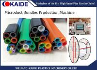 China Micro Duct Pe Pipe Production Line 7mm /4mm 10mm /6mm 12mm /8mm 14mm /12mm for sale