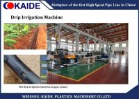 China Inline Drip Irrigation Pipe Production Line Flat Drip Irrigation Extrusion for sale