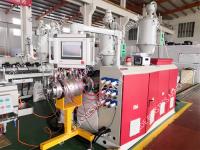 China HDPE Silicone Microduct Plastic Extrusion Equipment 60m / Min High Speed 8-16mm for sale