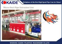 China Pipeline Microduct Bundles Extrusion Line For 5-22mm Pipe Diameter for sale
