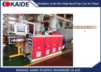 China Low Noise Plastic Pipe Production Line For Flat / Linked Microduct Pipeline for sale